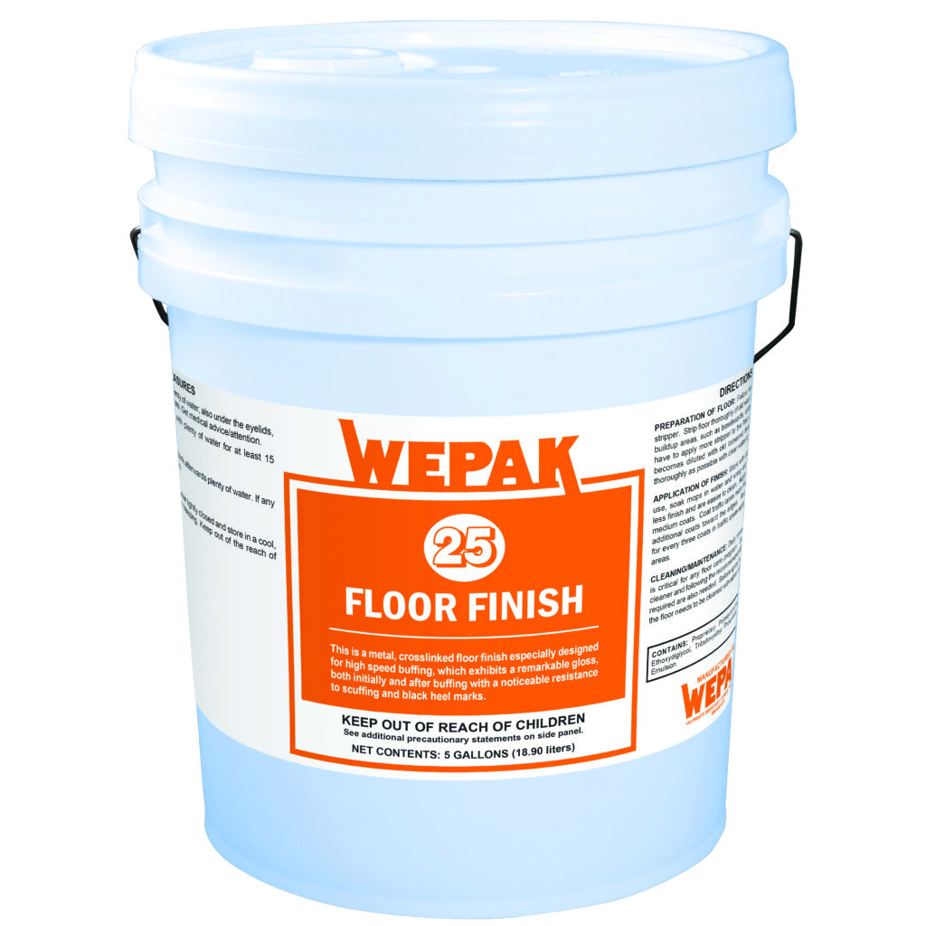 25 Floor Finish | WEPAK